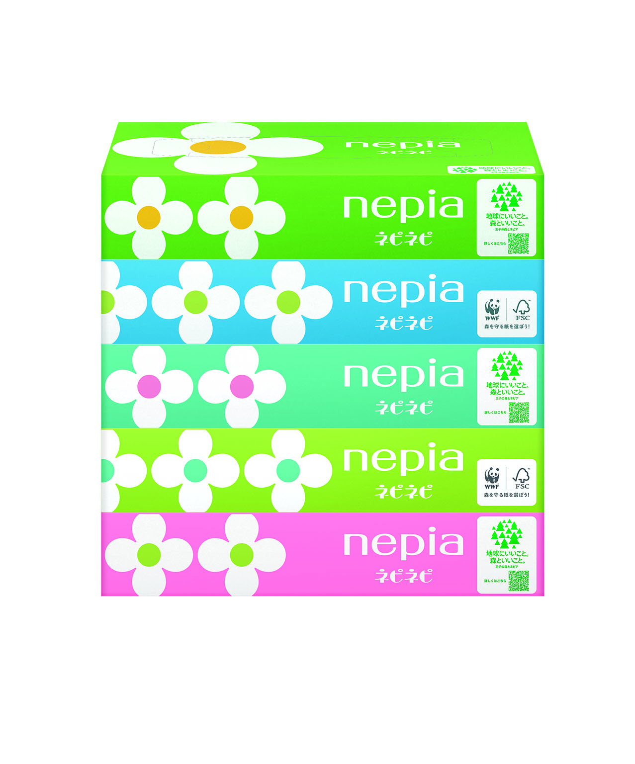 KHĂN GIẤY LỤA HỘP nepia nepi nepi (150 tờ) - Nepia